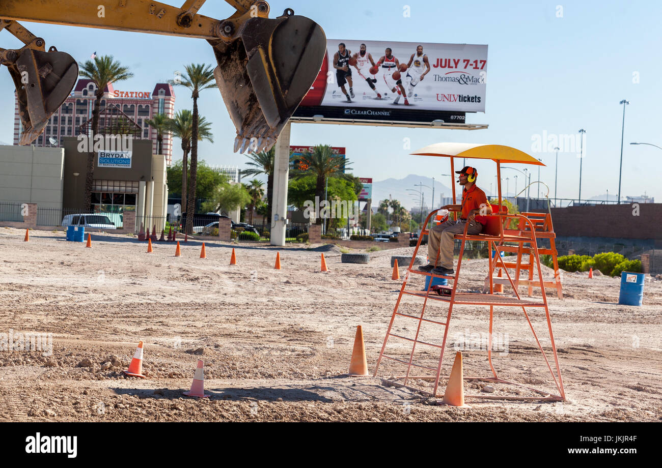 Bulldozer and digger fun for the general public at Dig This, Las Vegas ...