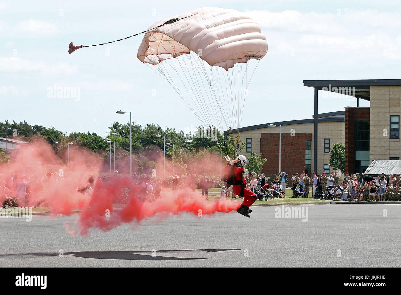 Prince Charles visits the Parachute Regiment at Merville Barracks in ...