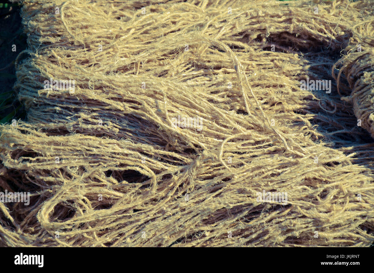 handmade thread background, braided monofilament strong thread Stock ...