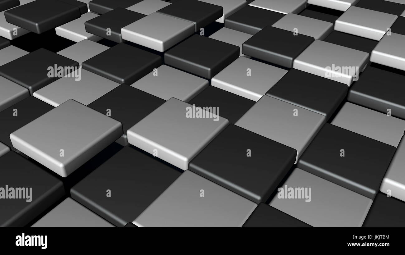 4k abstract 3d white cubes hi-res stock photography and images - Alamy