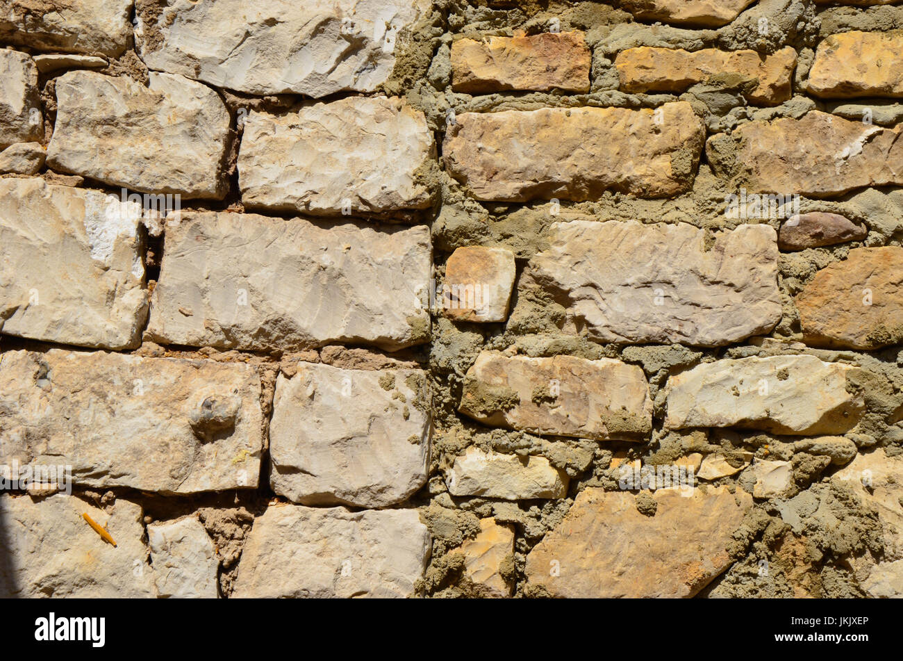 White old ancient chalk wall closeup background Stock Photo - Alamy
