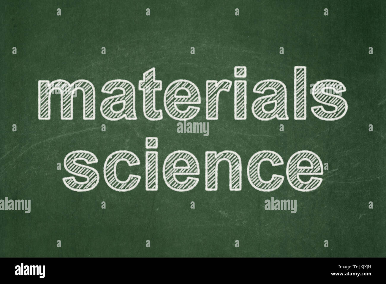 Science concept: Materials Science on chalkboard background Stock Photo ...