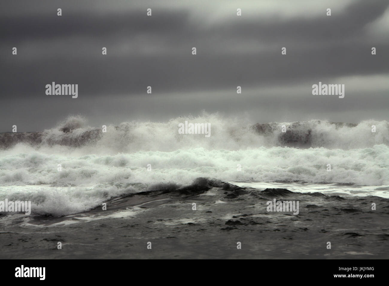 Stormy tempestuous waves hi-res stock photography and images - Alamy