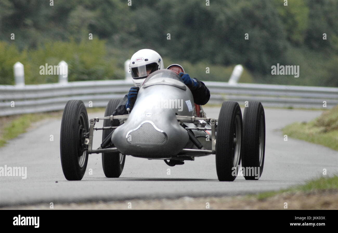 A Cooper 500 during Etretat hill climb Stock Photo - Alamy