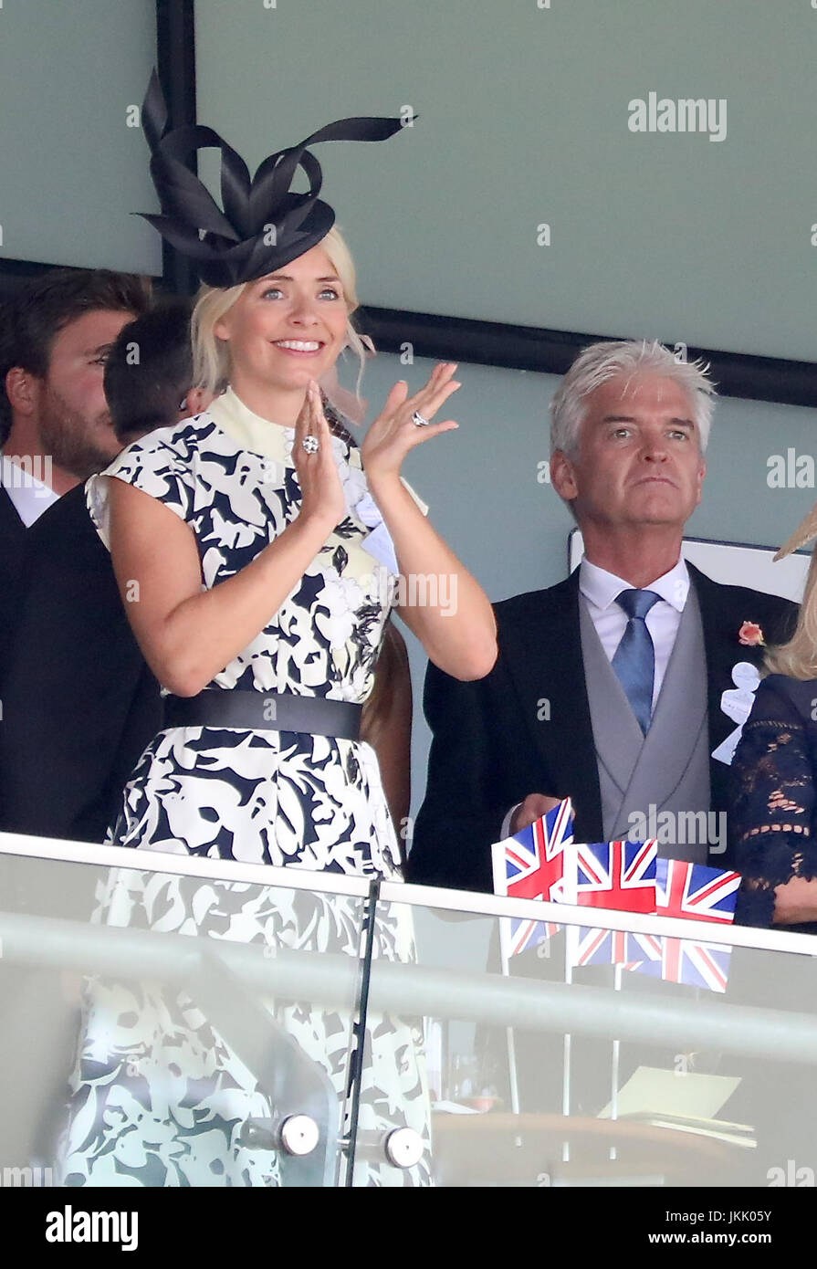 Celebrities and Royalty at Day 4 of Royal Ascot. Featuring: Holly ...