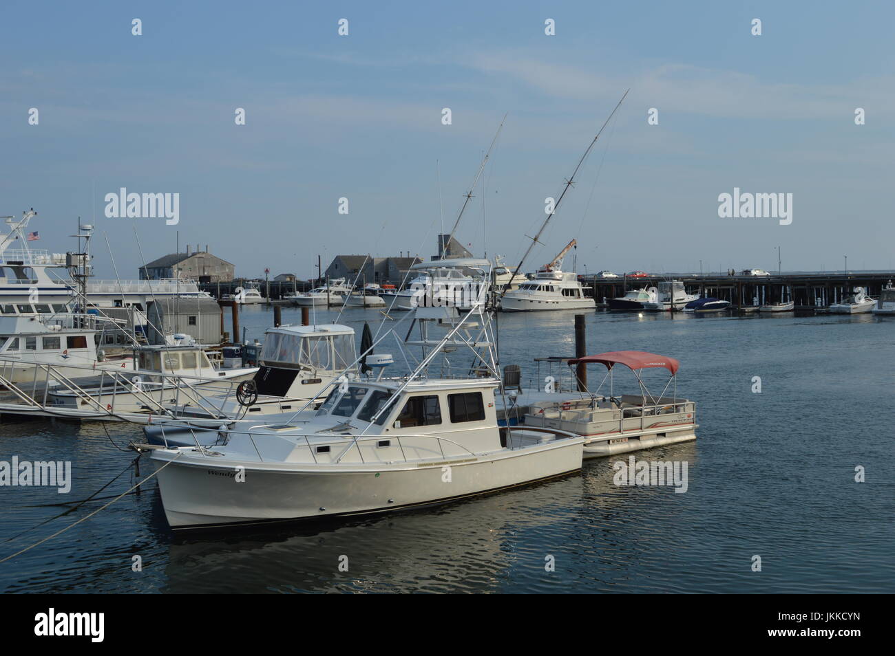 Random Pier, Cape Cod Stock Photo - Alamy
