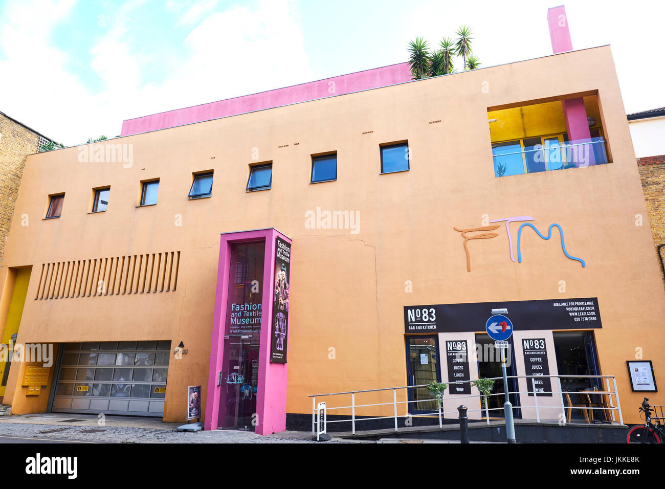 Fashion And Textile Museum, Bermondsey Street, London, UK Stock Photo ...
