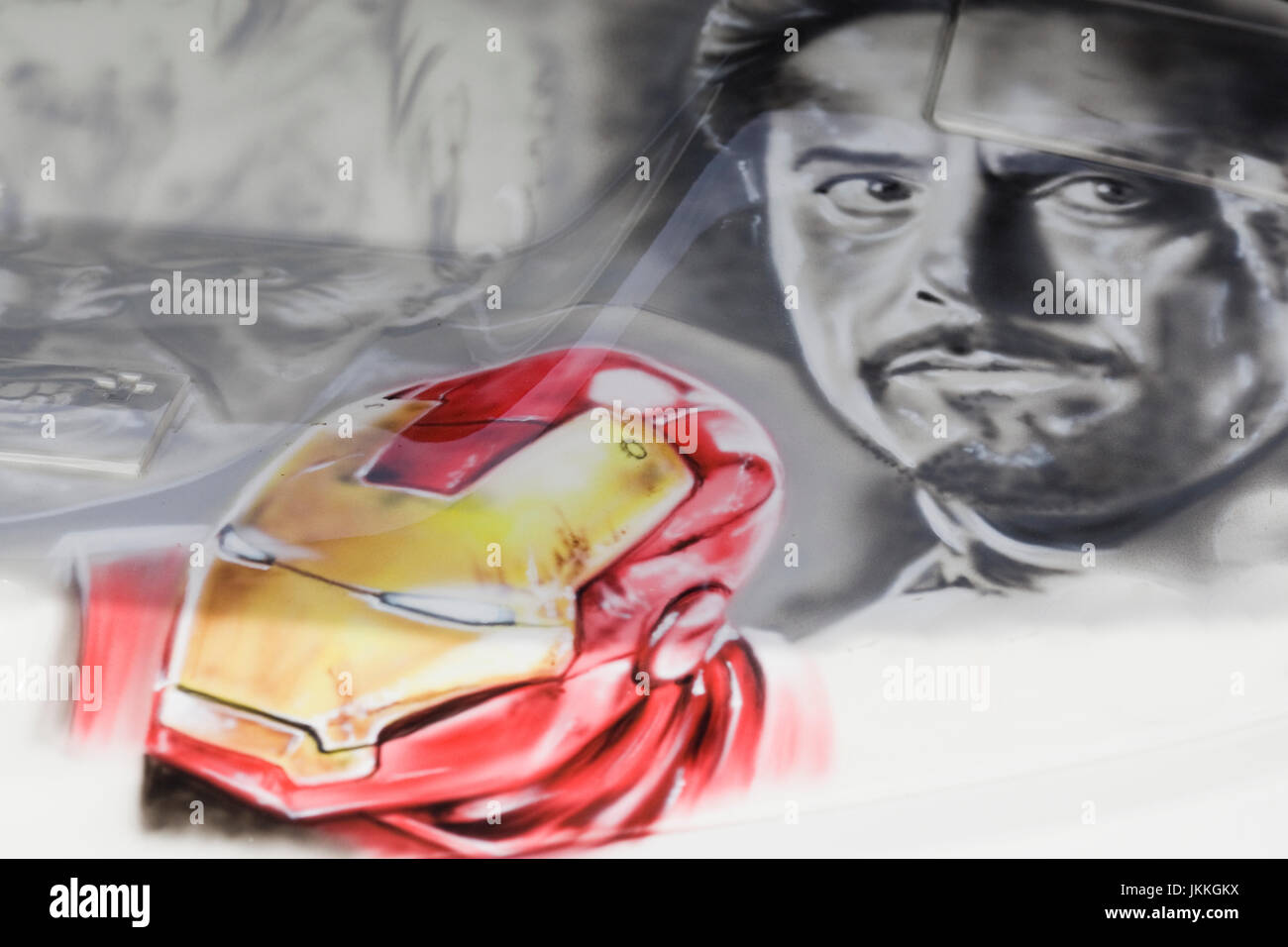 Iron Man Side Art