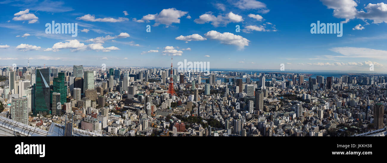 Panoramic map of tokyo hi-res stock photography and images - Alamy