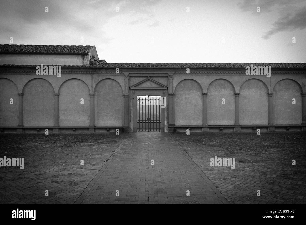 Galluzzo monastery Black and White Stock Photos & Images - Alamy
