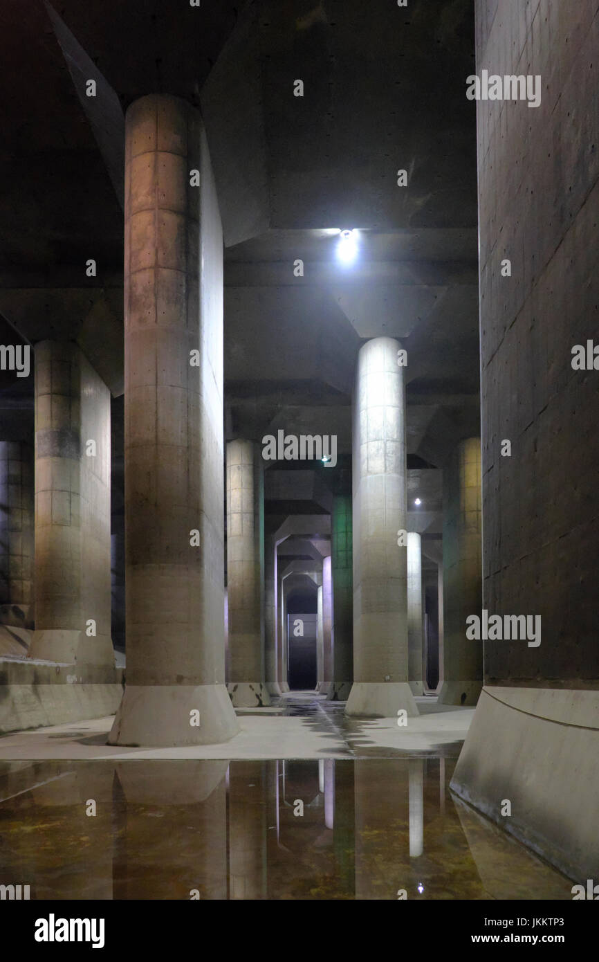 Metropolitan Area Outer Underground Discharge Channel, the world's ...