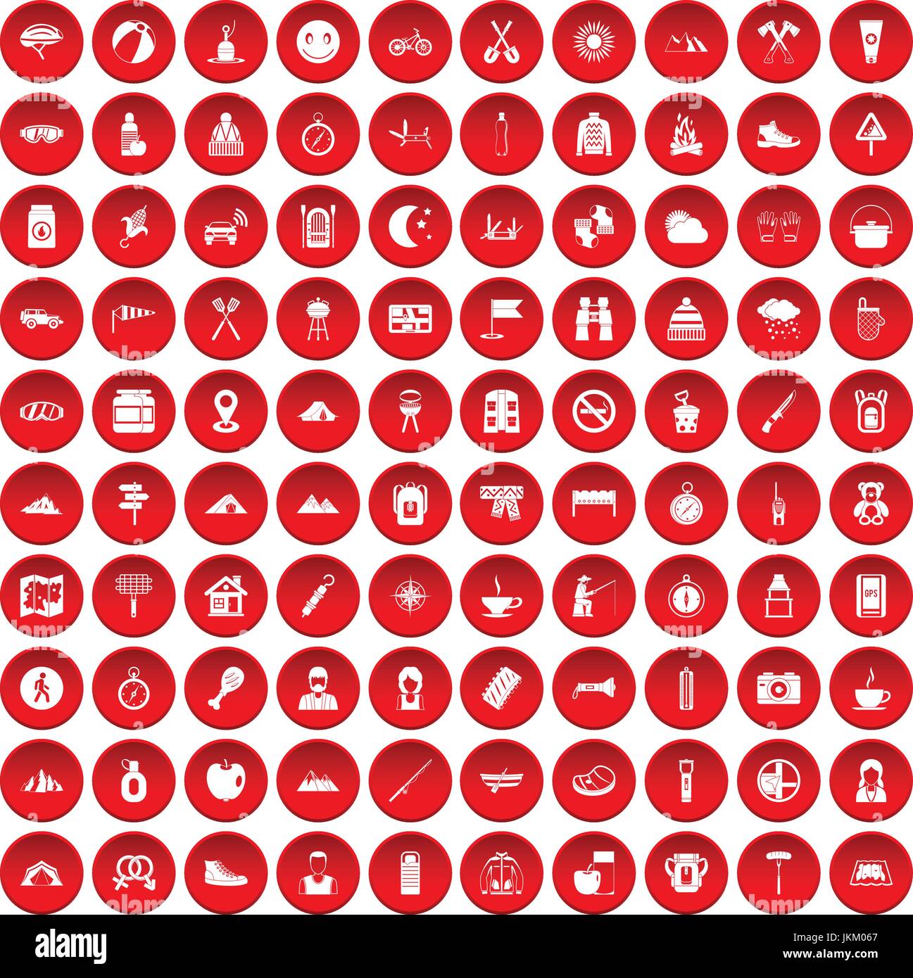 Camping gloves Stock Vector Images - Alamy