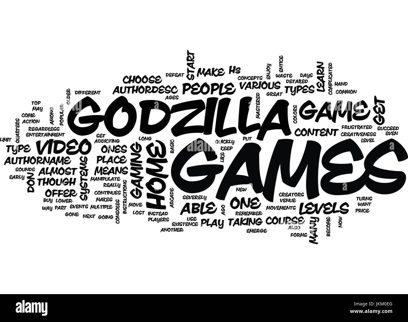 Godzilla Vector Black and White Stock Photos & Images - Alamy