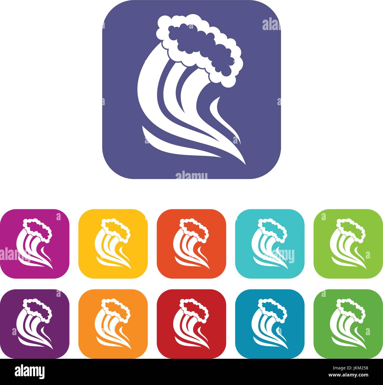 Foamy splash icons set Stock Vector Image & Art - Alamy