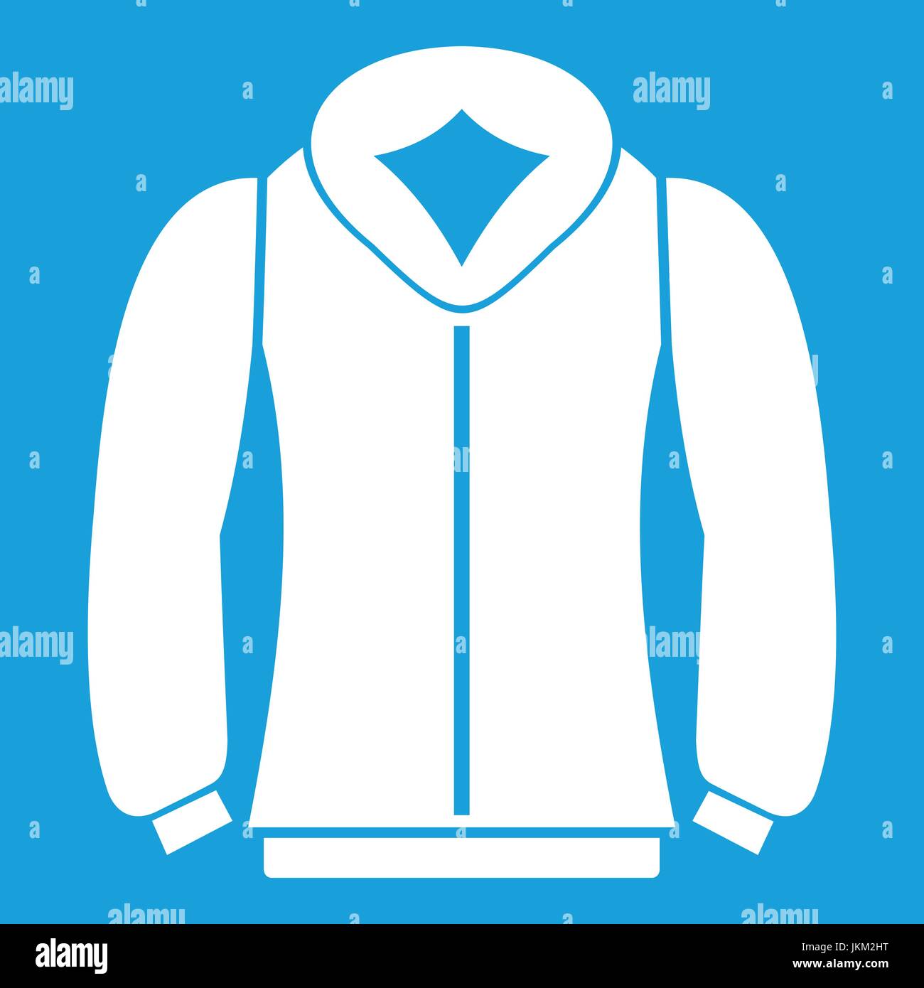Blank white knitted sweater Stock Vector Images - Alamy