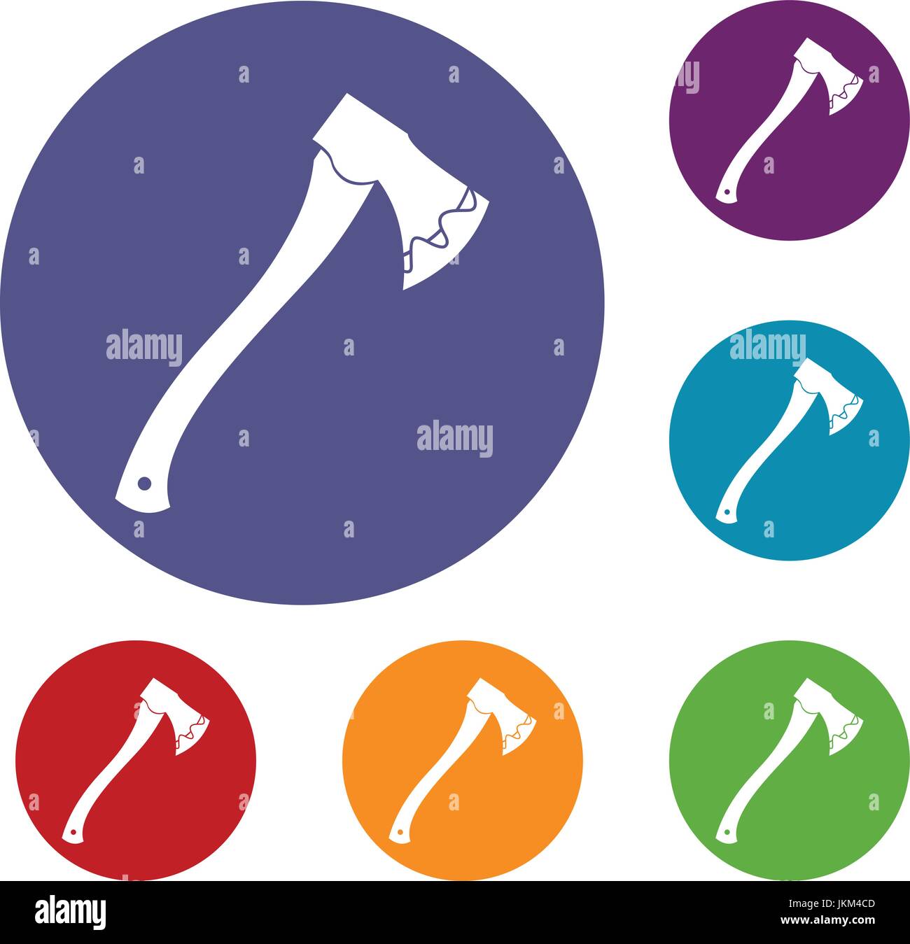 Axe In blood icons set Stock Vector Image & Art - Alamy