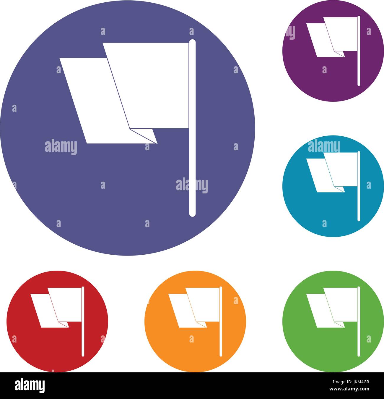 Flag icons set Stock Vector Image & Art - Alamy