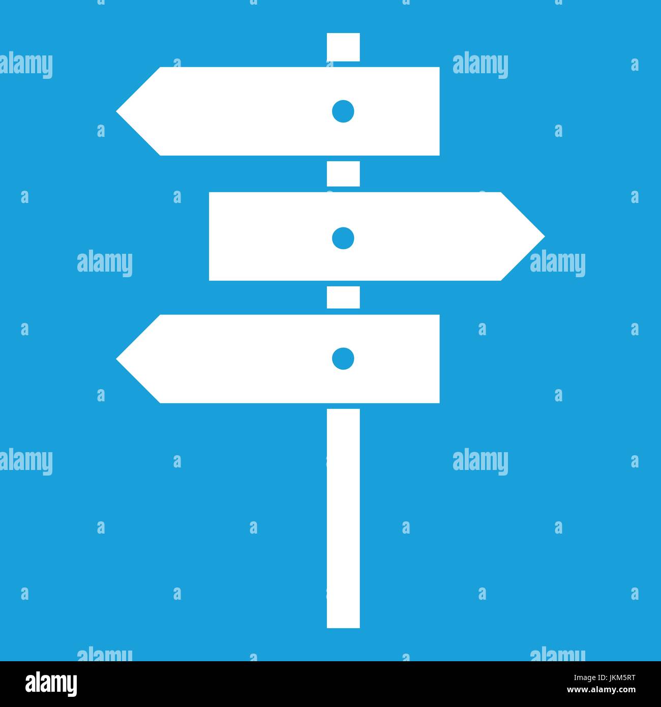 Direction signs icon white Stock Vector Image & Art - Alamy