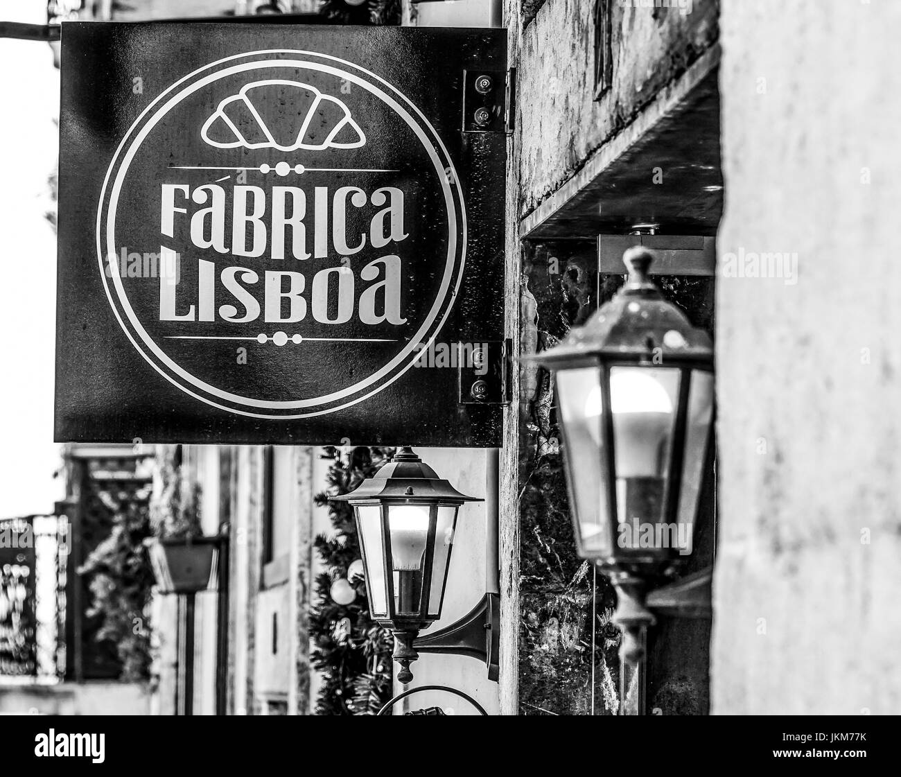 Lisboa sign Black and White Stock Photos & Images - Alamy