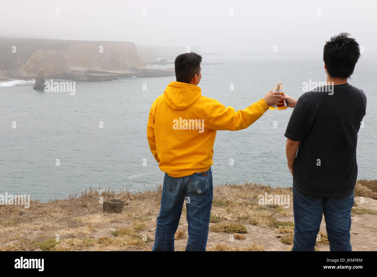 Men raise a toast hi-res stock photography and images - Alamy