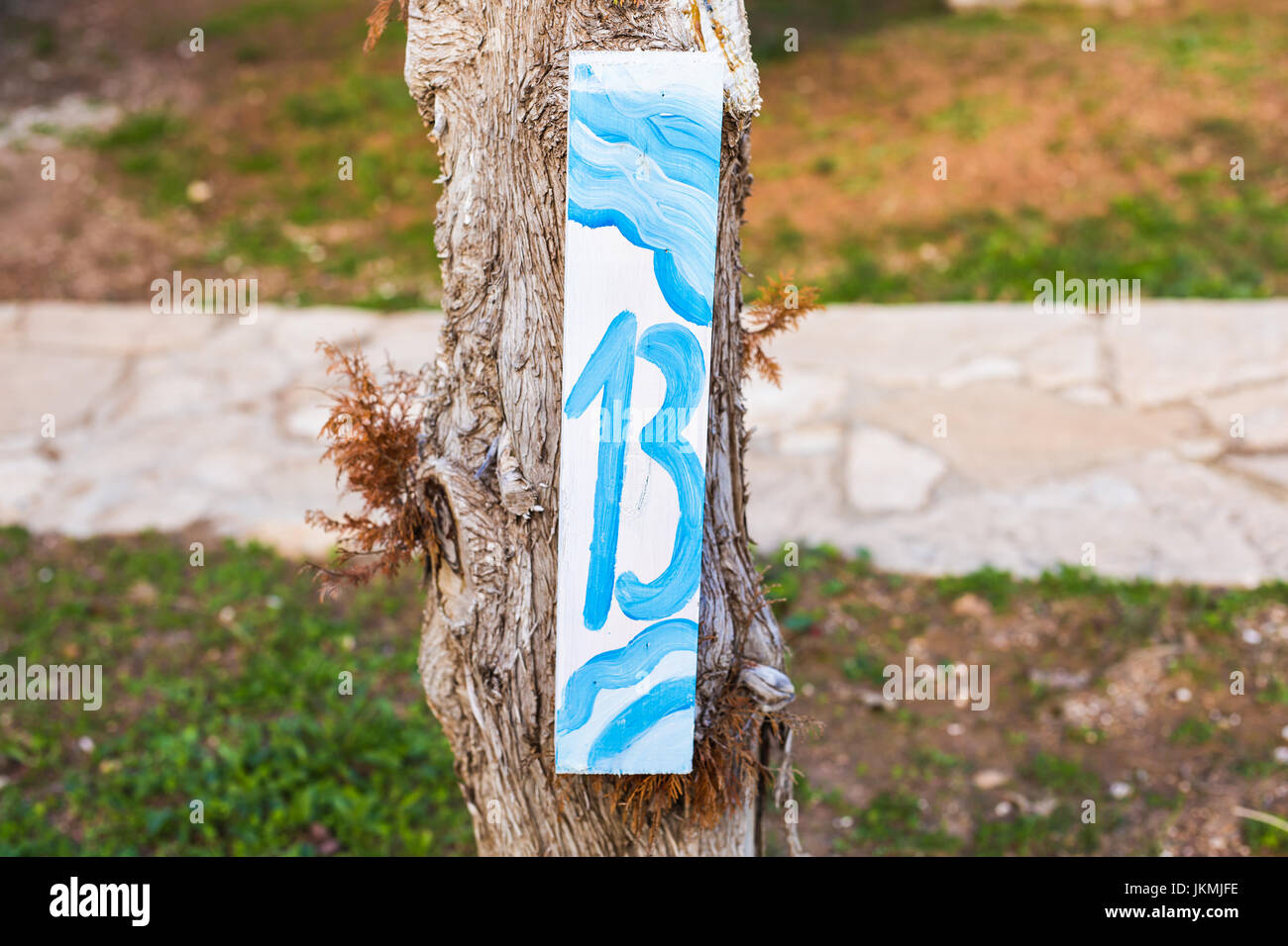 Grunge font number 1 hi-res stock photography and images - Alamy