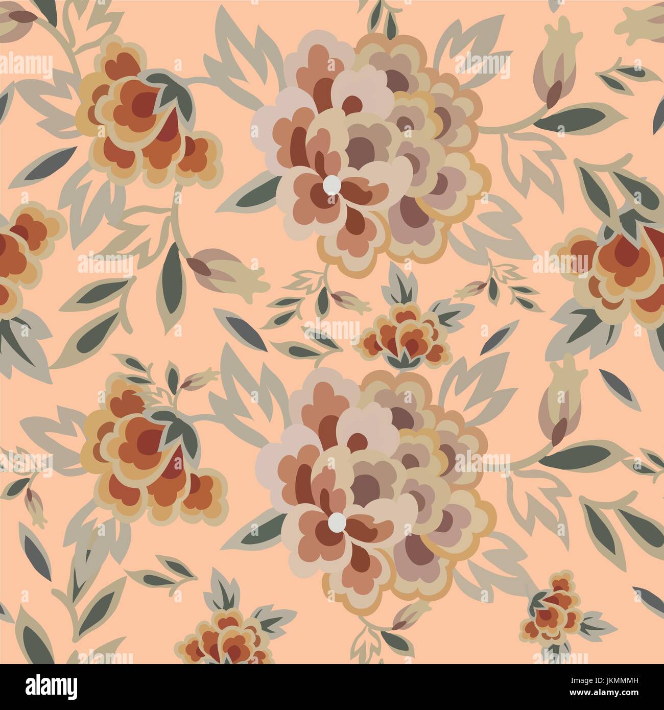 A repeatedly floral pattern Stock Vector Image & Art - Alamy
