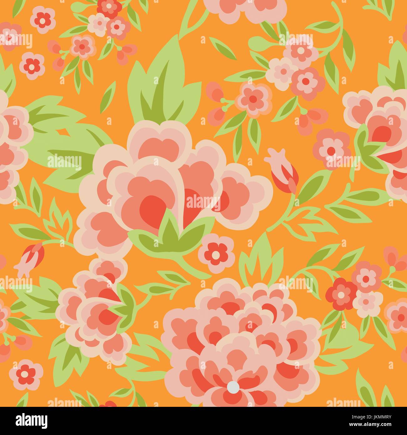 A repeatedly floral pattern Stock Vector Image & Art - Alamy