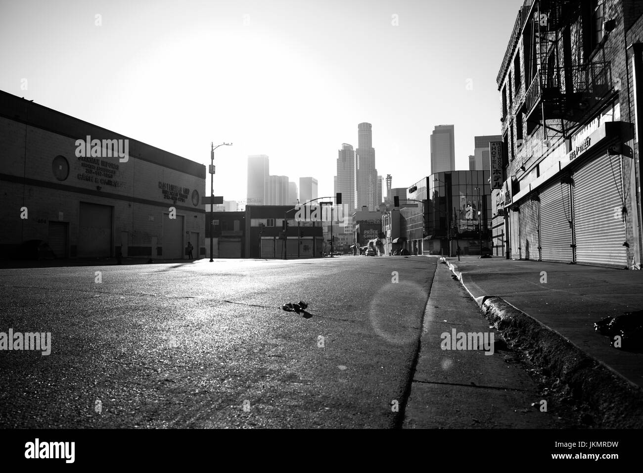 Homeless los angeles hi-res stock photography and images - Alamy