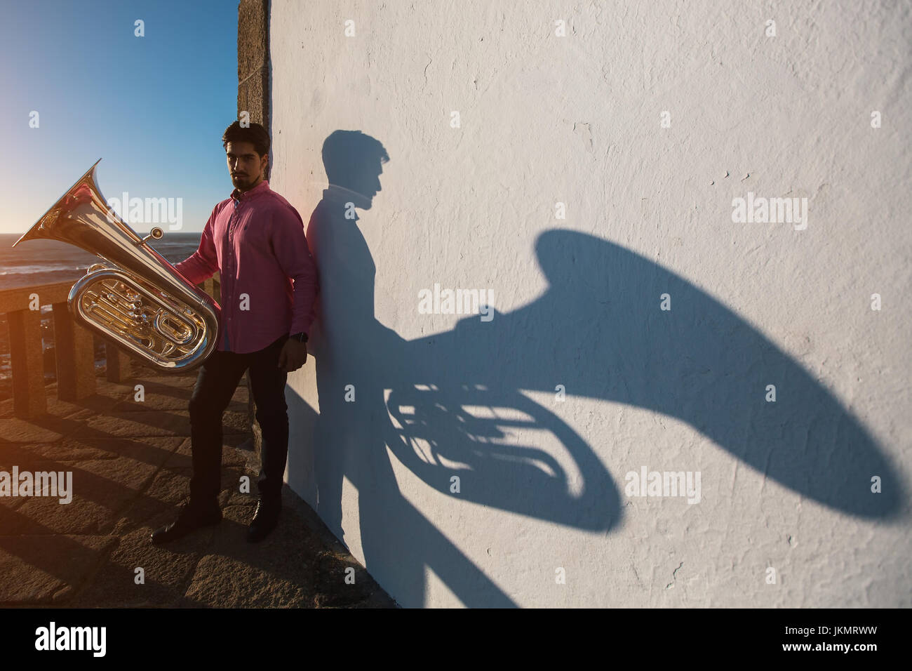Trumpet shadow hi-res stock photography and images - Alamy