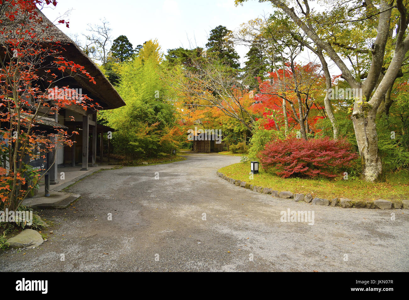 Yufuin in autumn hi-res stock photography and images - Alamy