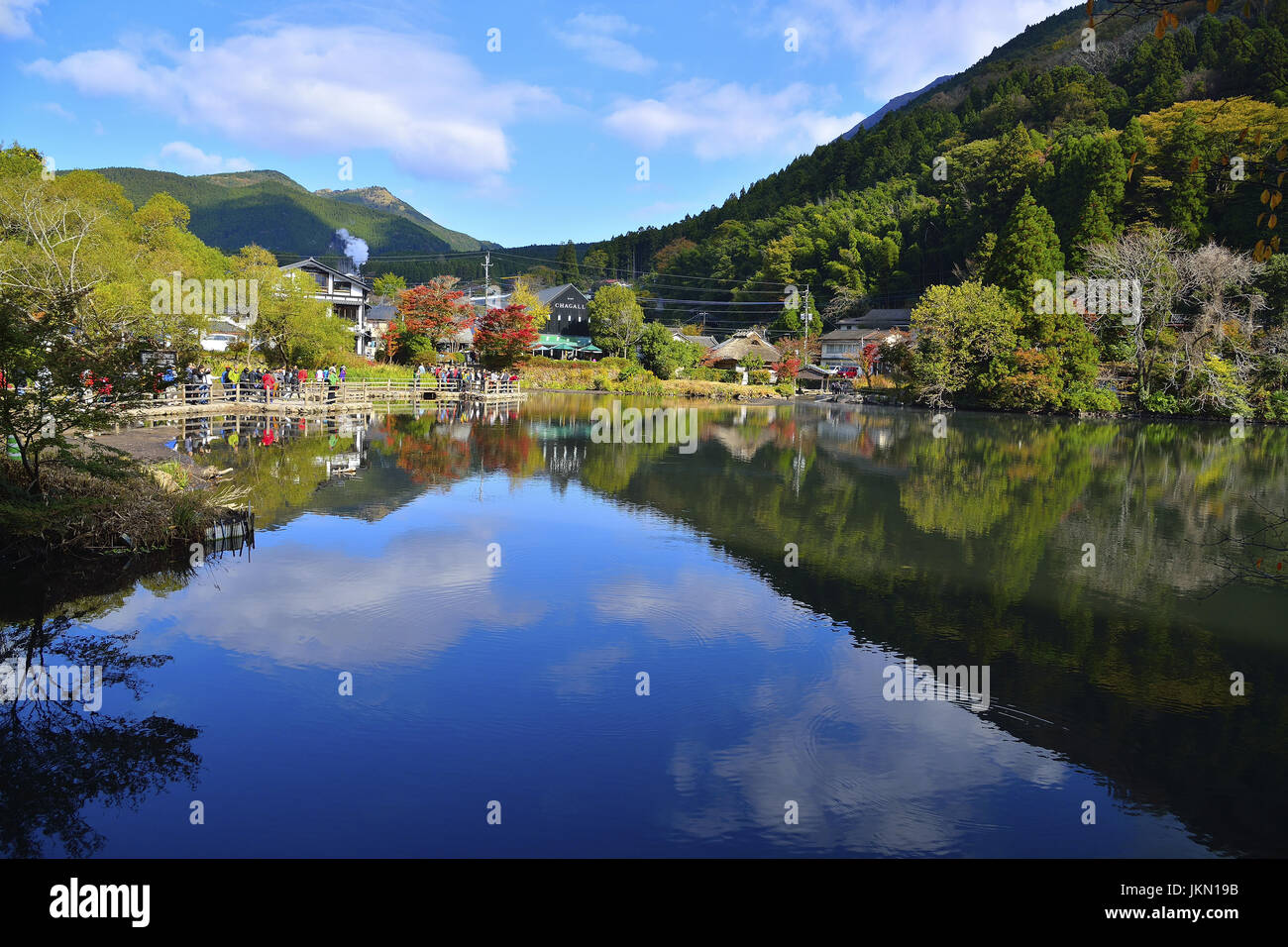 Kinrinko lake hi-res stock photography and images - Alamy