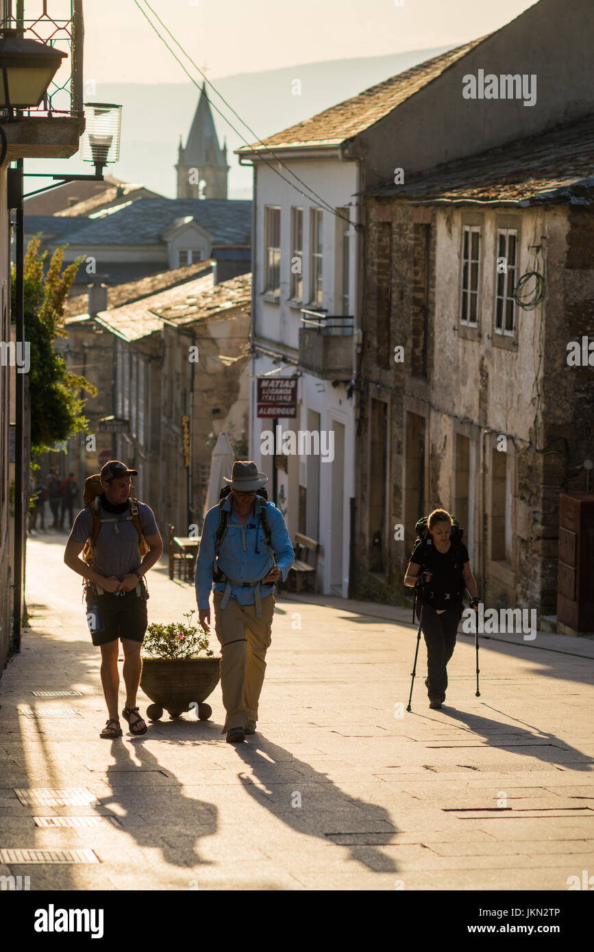 Sarria to santiago de compostela hi-res stock photography and images ...