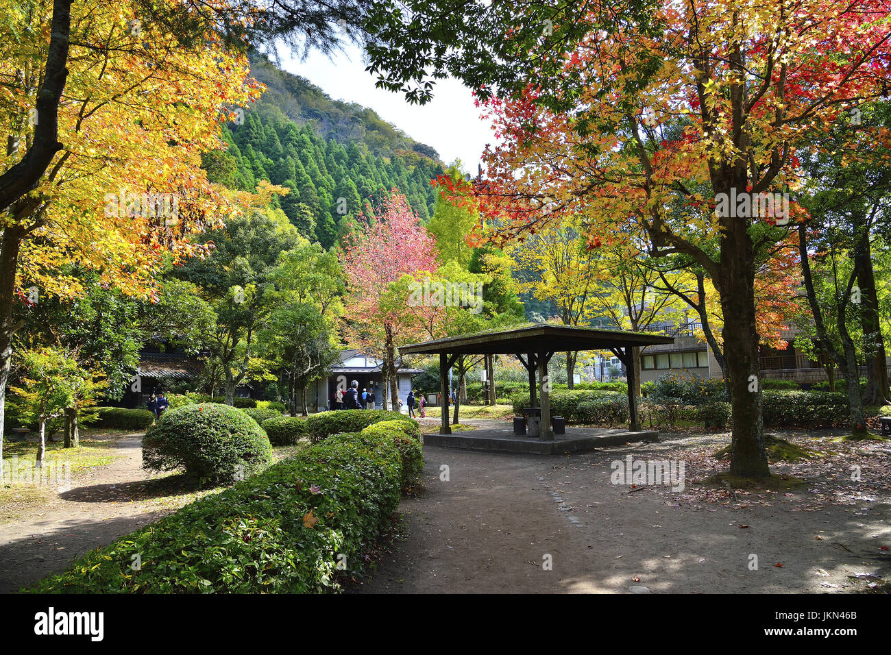 Yufuin in autumn hi-res stock photography and images - Alamy