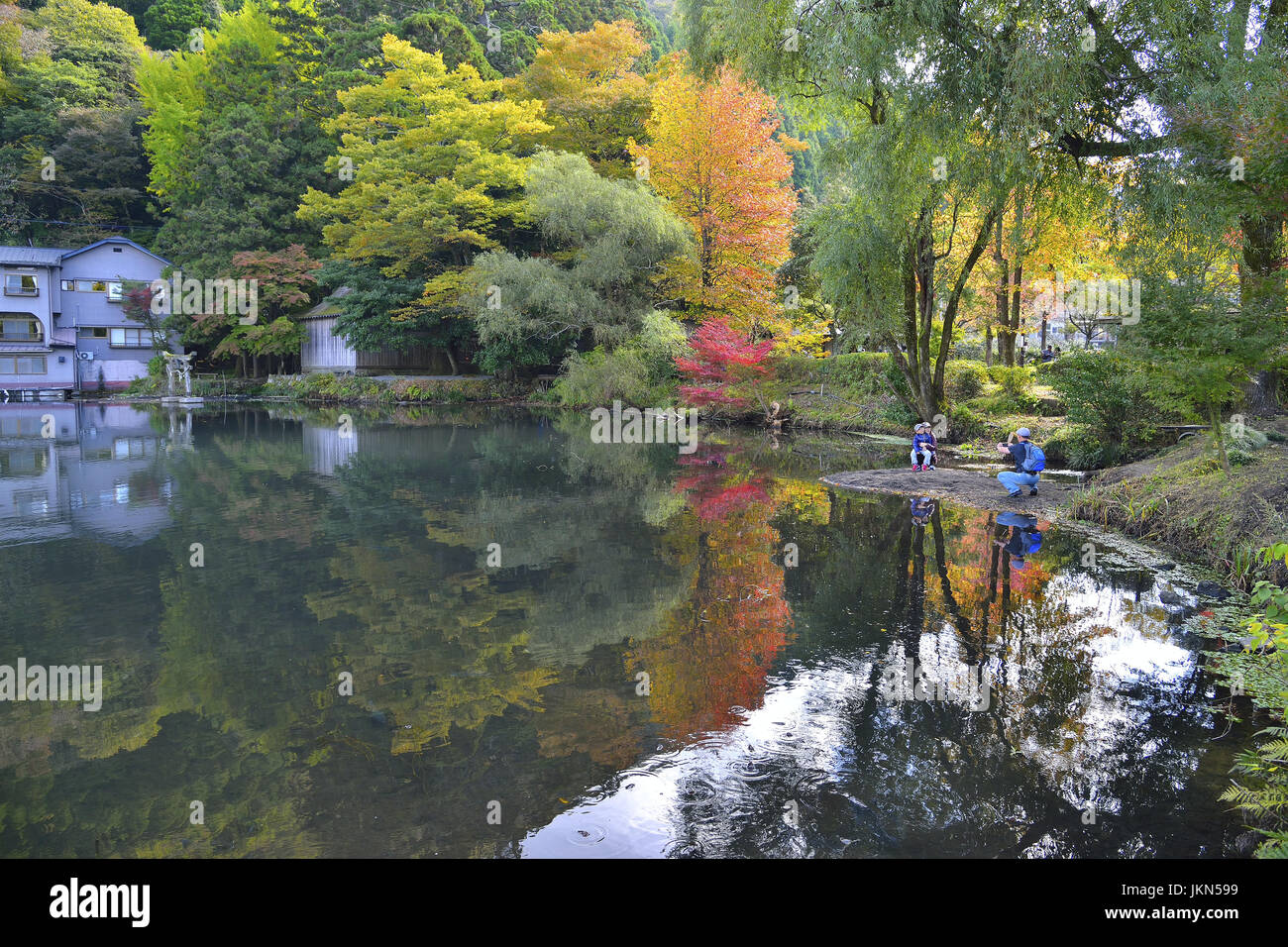 Kinrinko lake hi-res stock photography and images - Alamy
