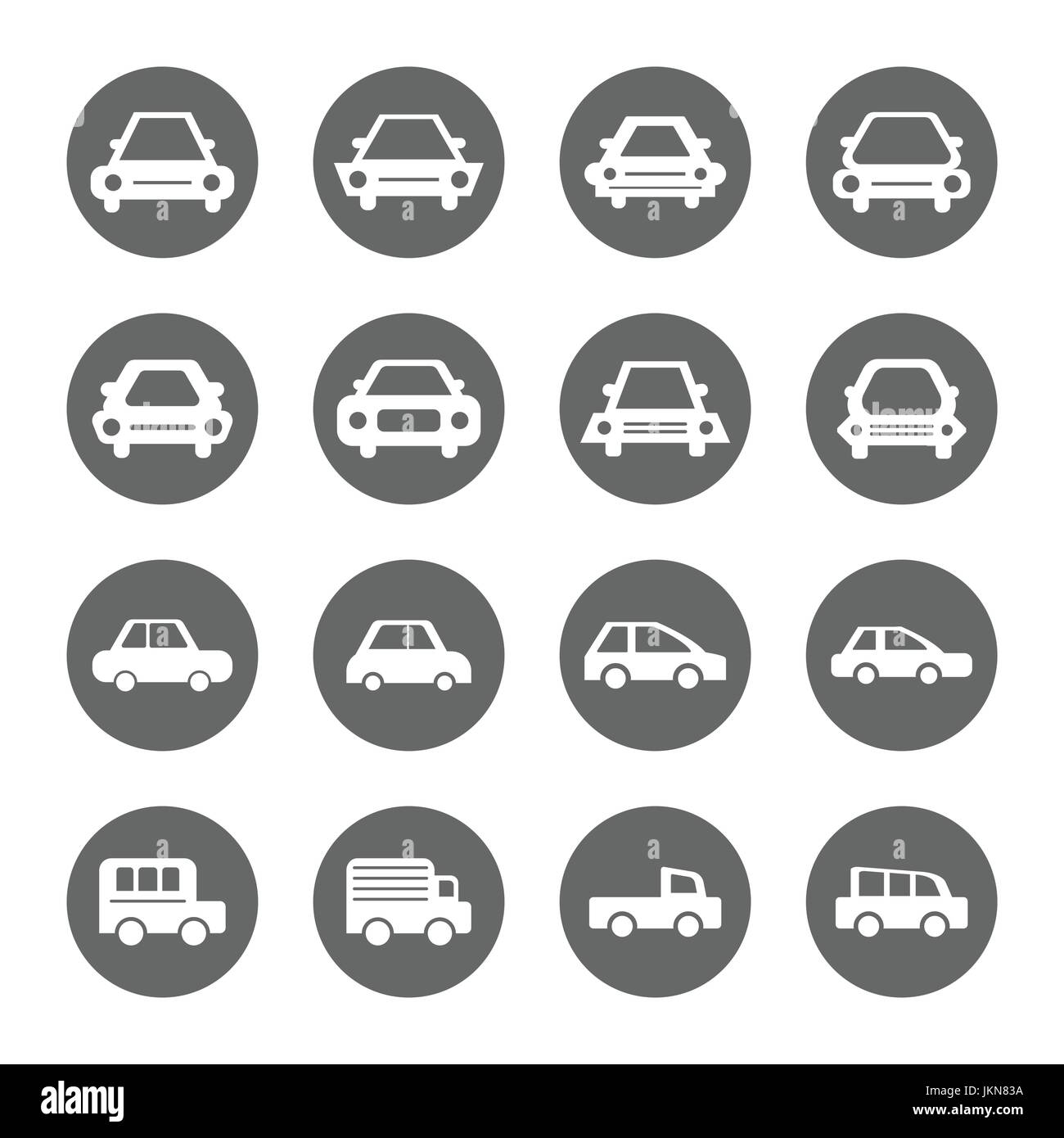 Steel wheeled car Stock Vector Images - Alamy