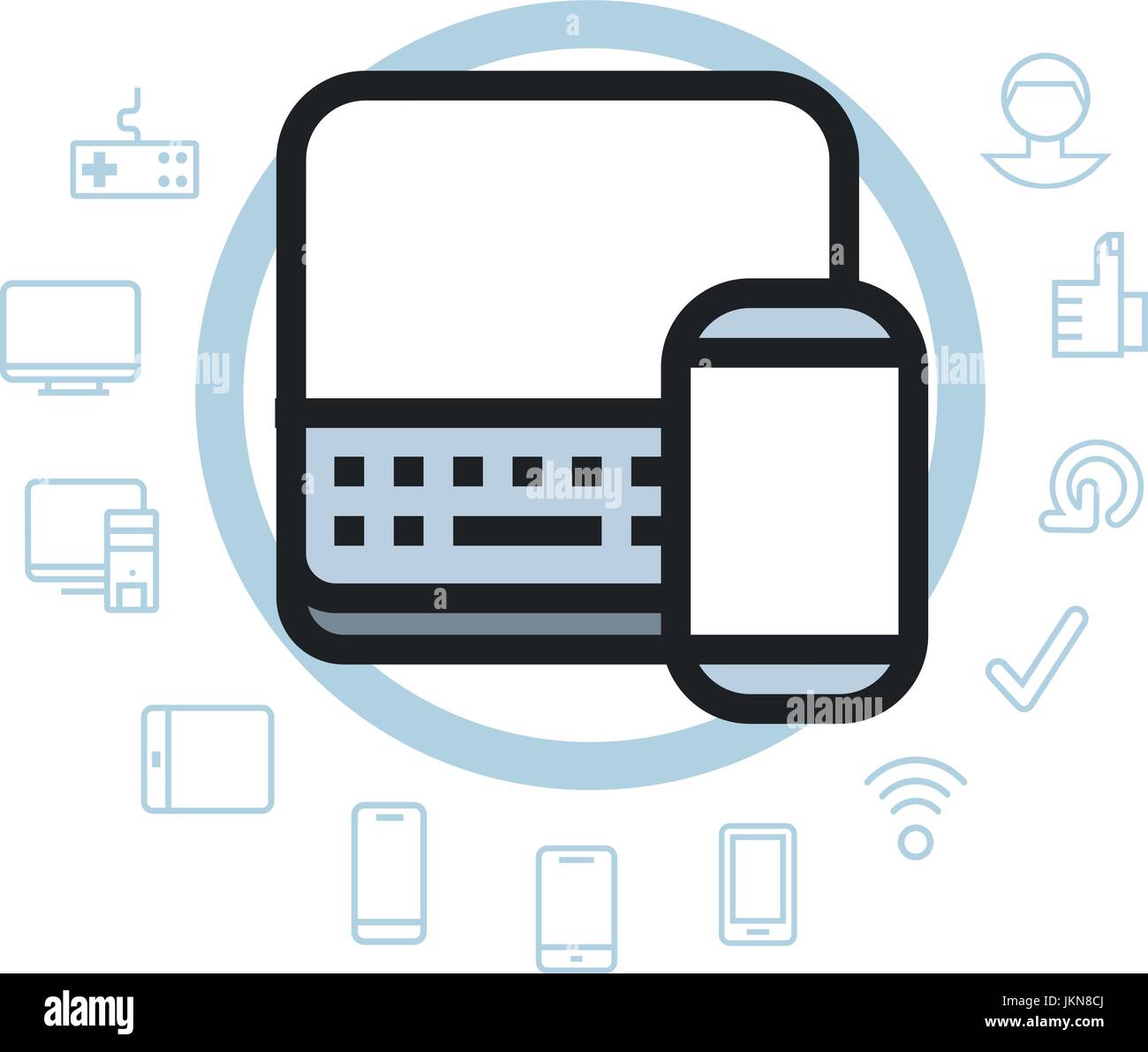 Console like Stock Vector Images - Alamy