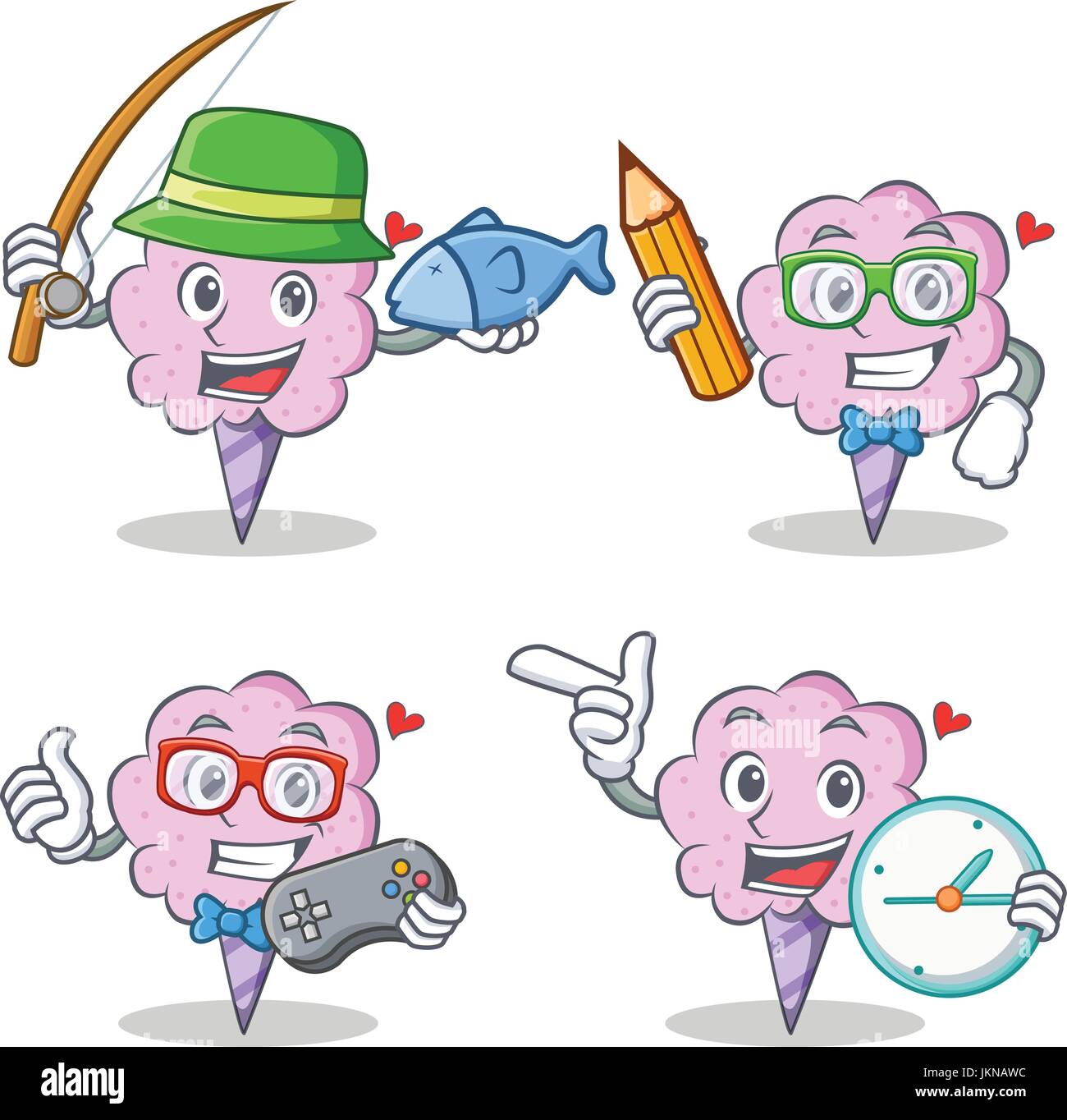 Carnival clock Stock Vector Images - Alamy