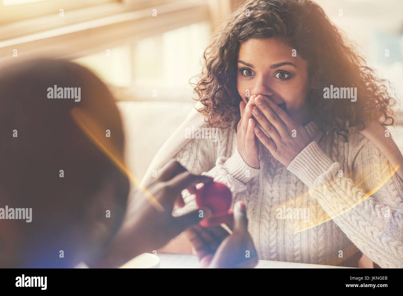 Happy and engaged hi-res stock photography and images - Alamy