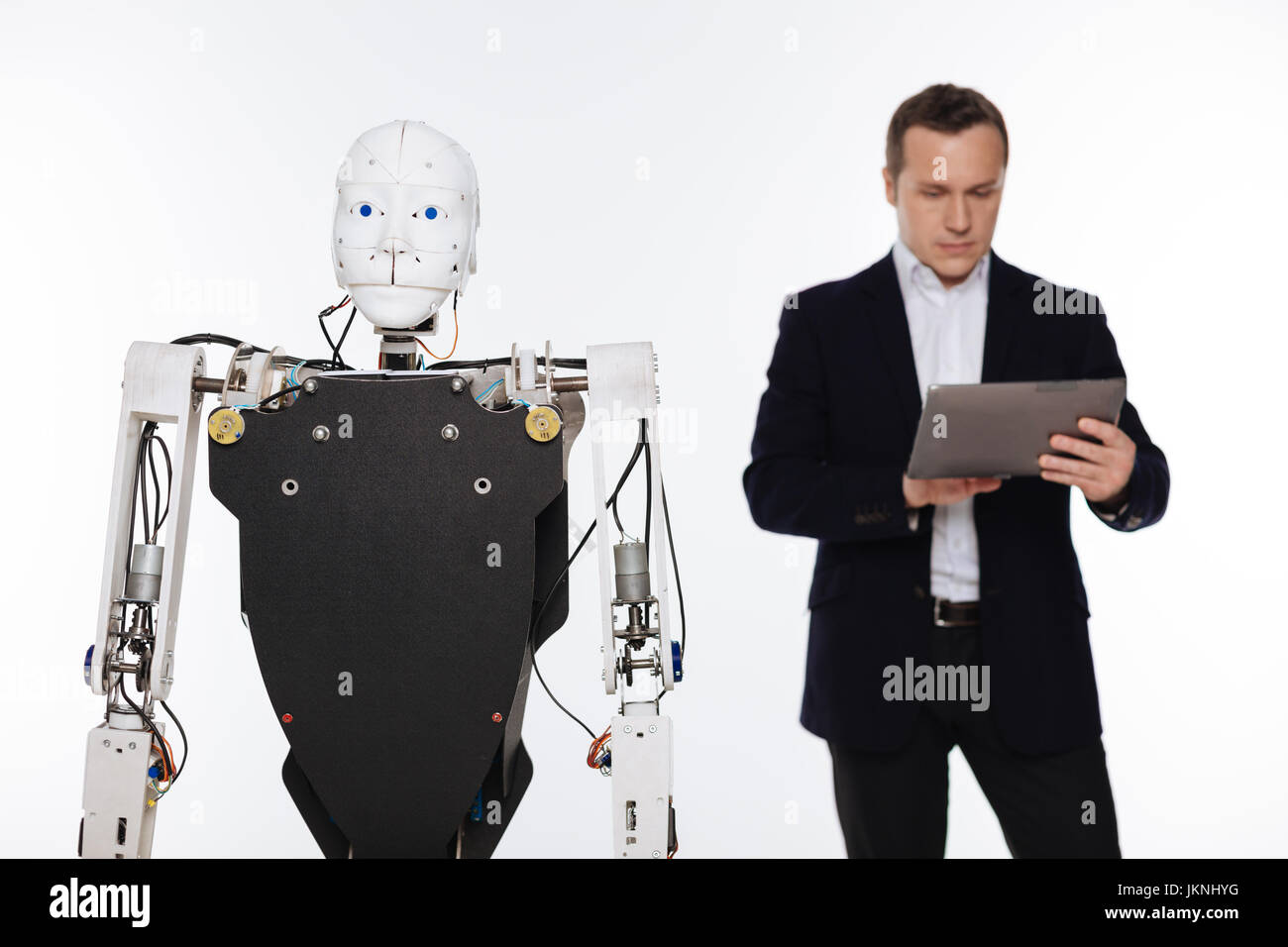 Checking data and careful hi-res stock photography and images - Alamy