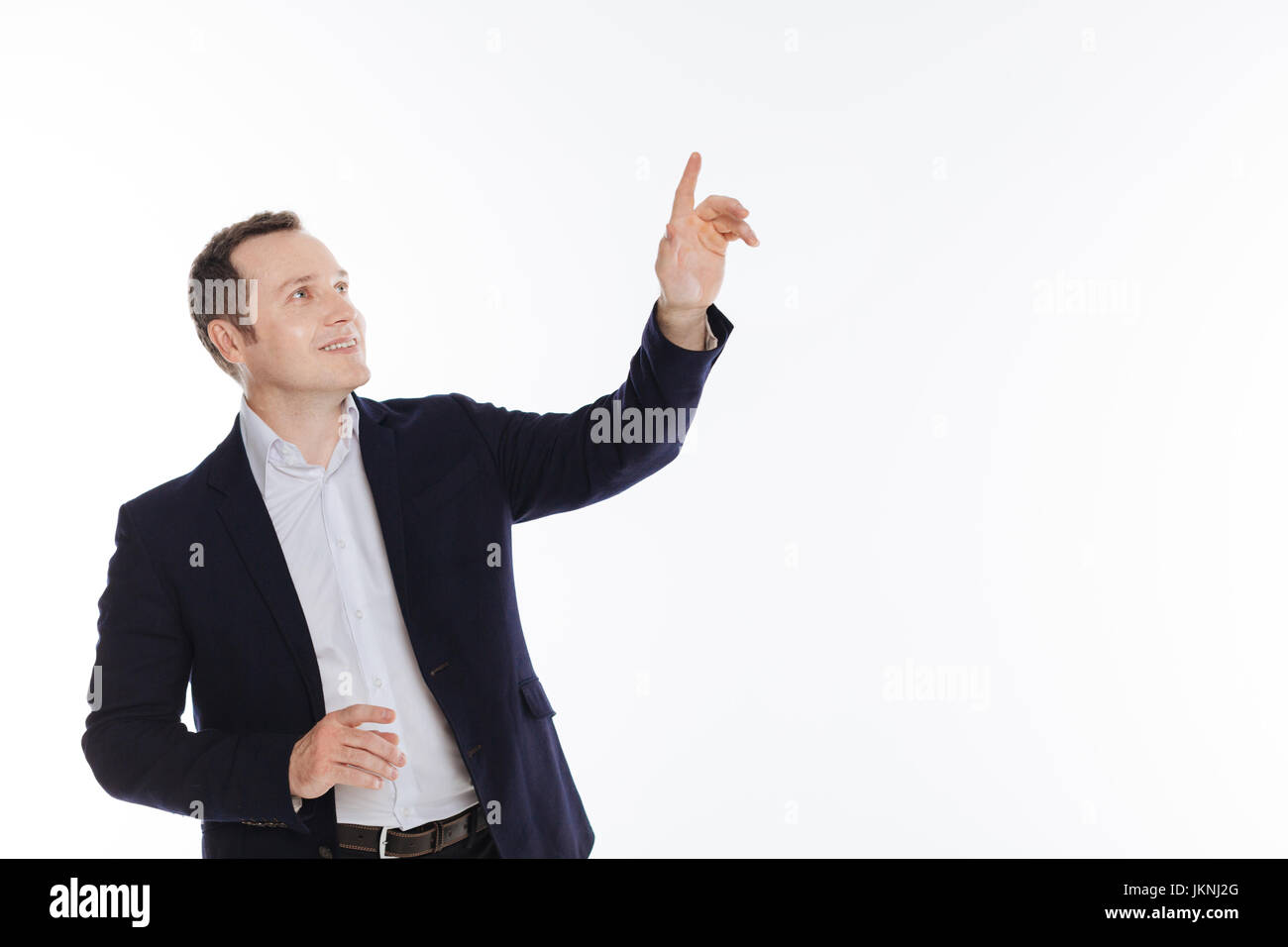 Gentleman pointing hi-res stock photography and images - Alamy