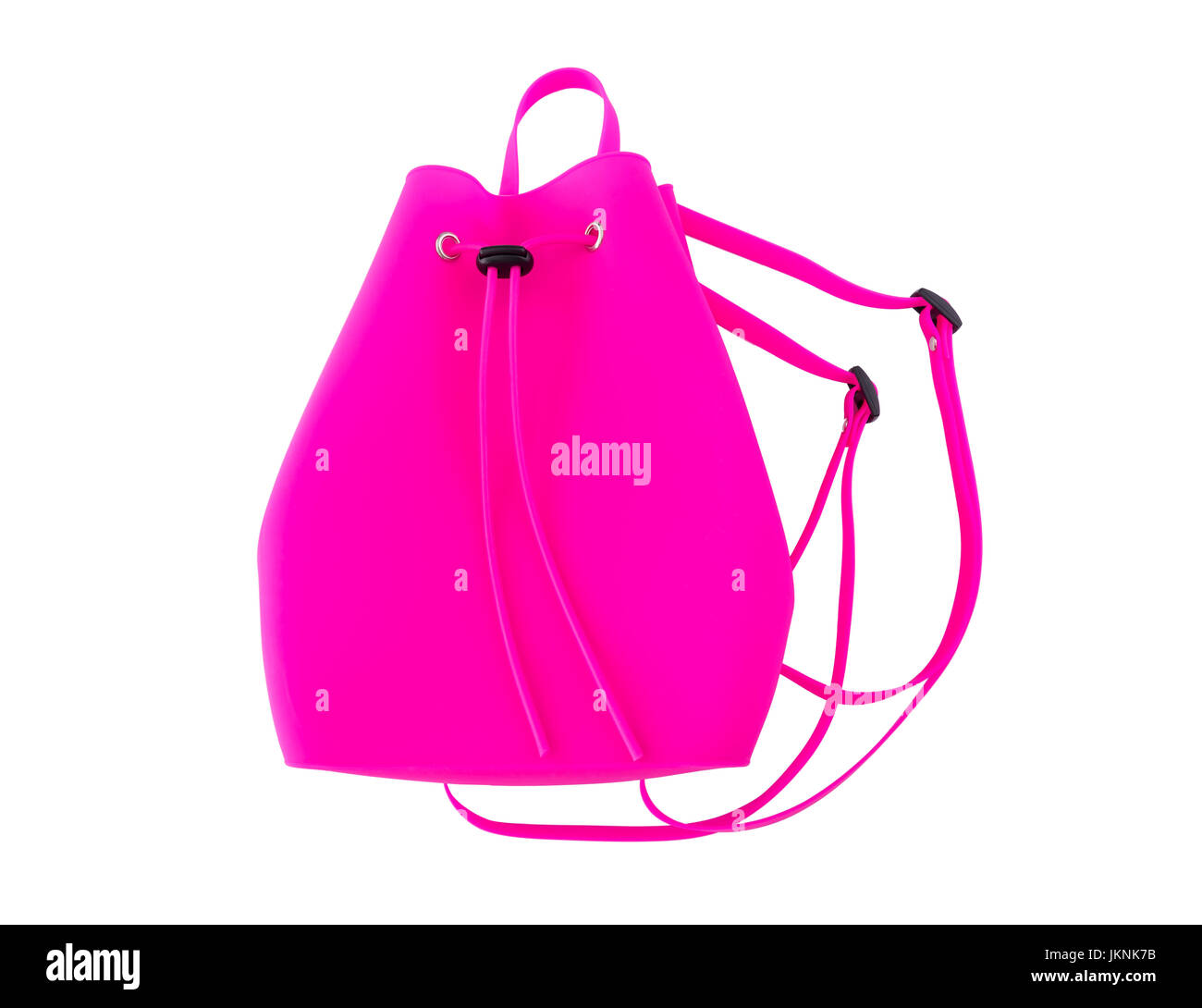 Pink silicone backpack Stock Photo - Alamy