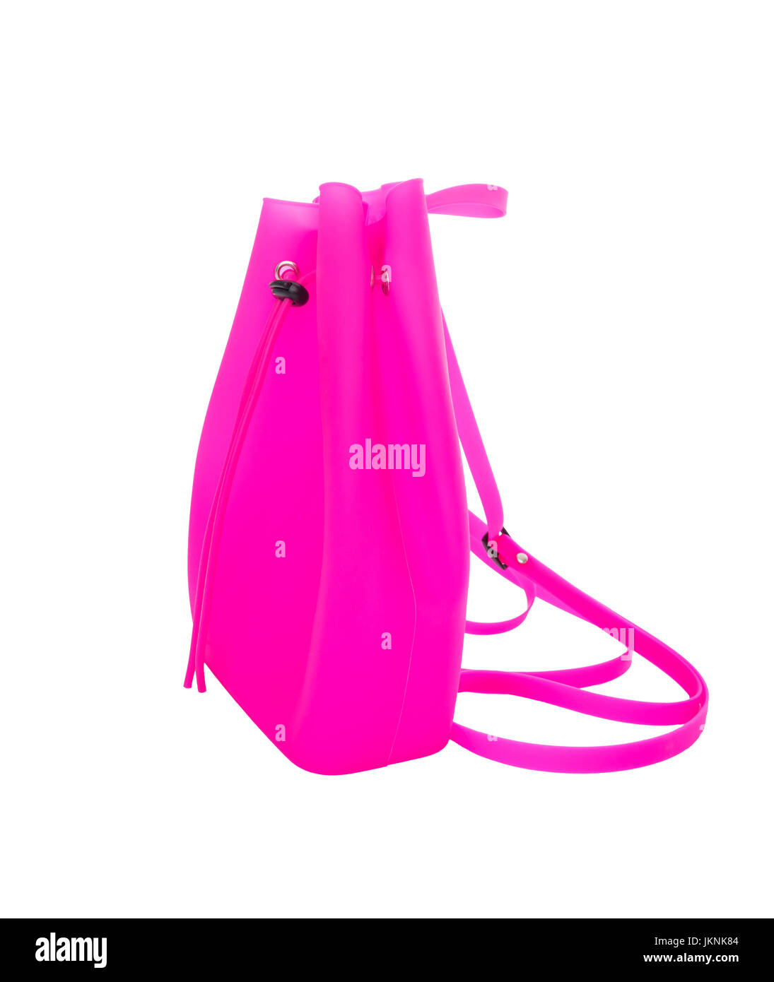Pink silicone backpack Stock Photo - Alamy