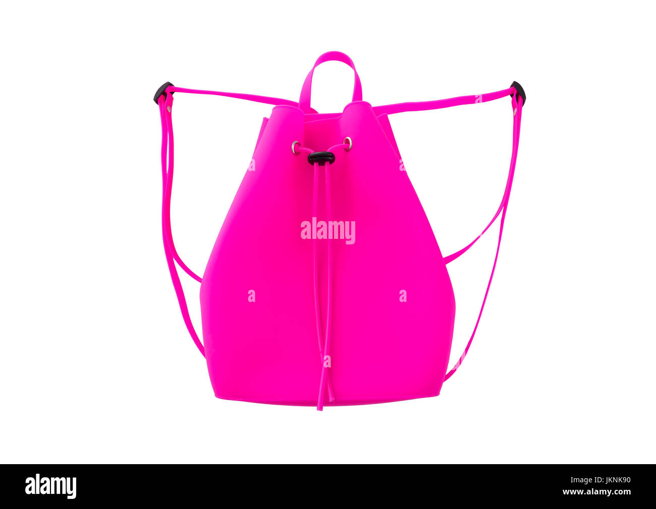 Pink silicone backpack Stock Photo - Alamy