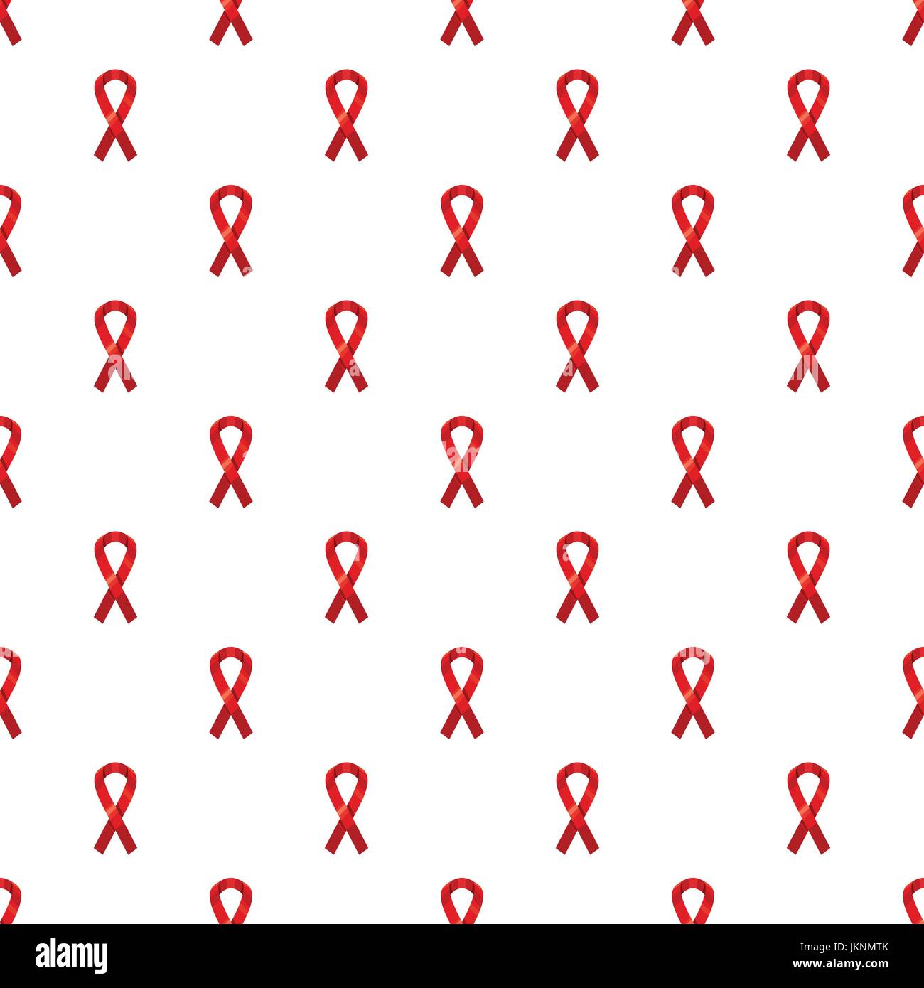 Red ribbon pattern seamless repeat in cartoon style vector illustration ...