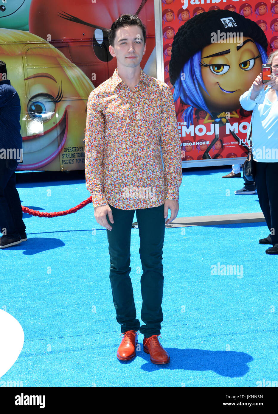 Los Angeles, USA. 23rd July, 2017. Actor Liam Aiken at the world ...