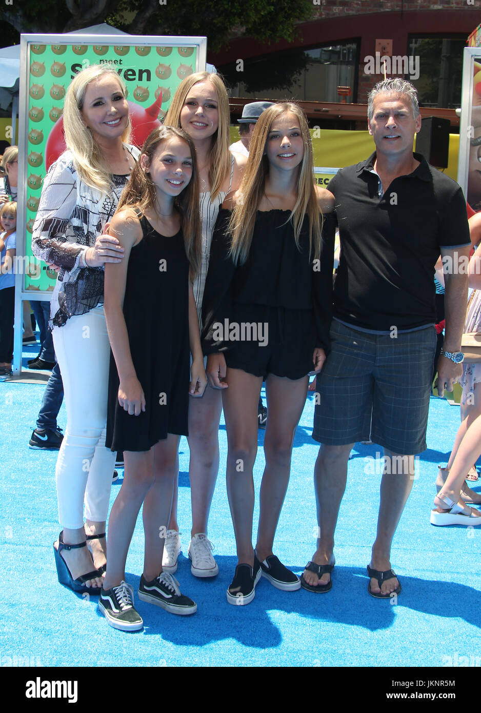 Los Angeles, USA. 23rd July, 2017. Shannon Beador, David Beador and ...