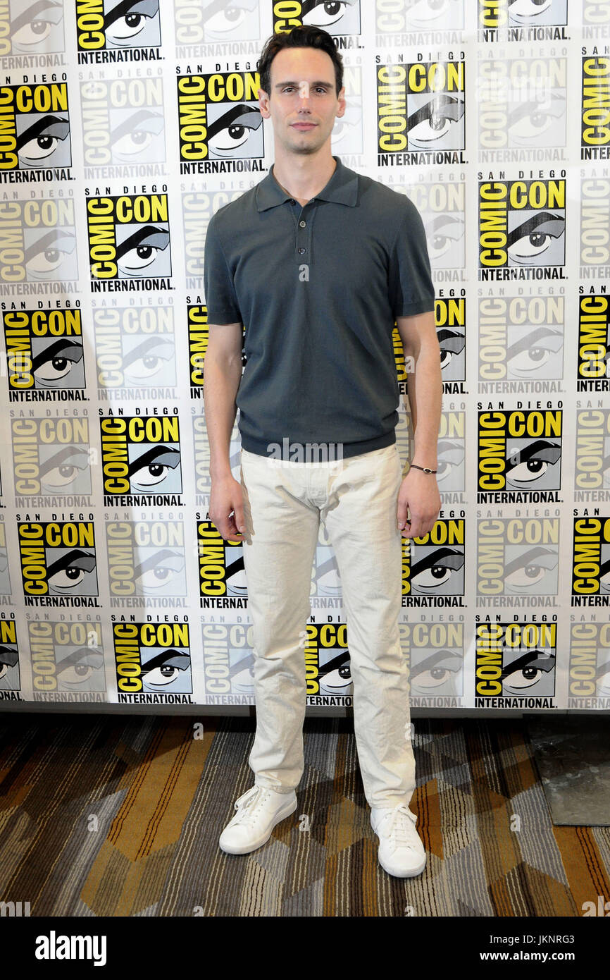Cory Michael Smith attends the 'Gotham' press line during Comic-Con ...