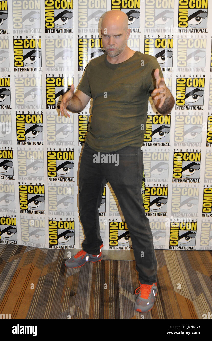 Brian Taylor attends the 'Happy!' press line during Comic-Con ...