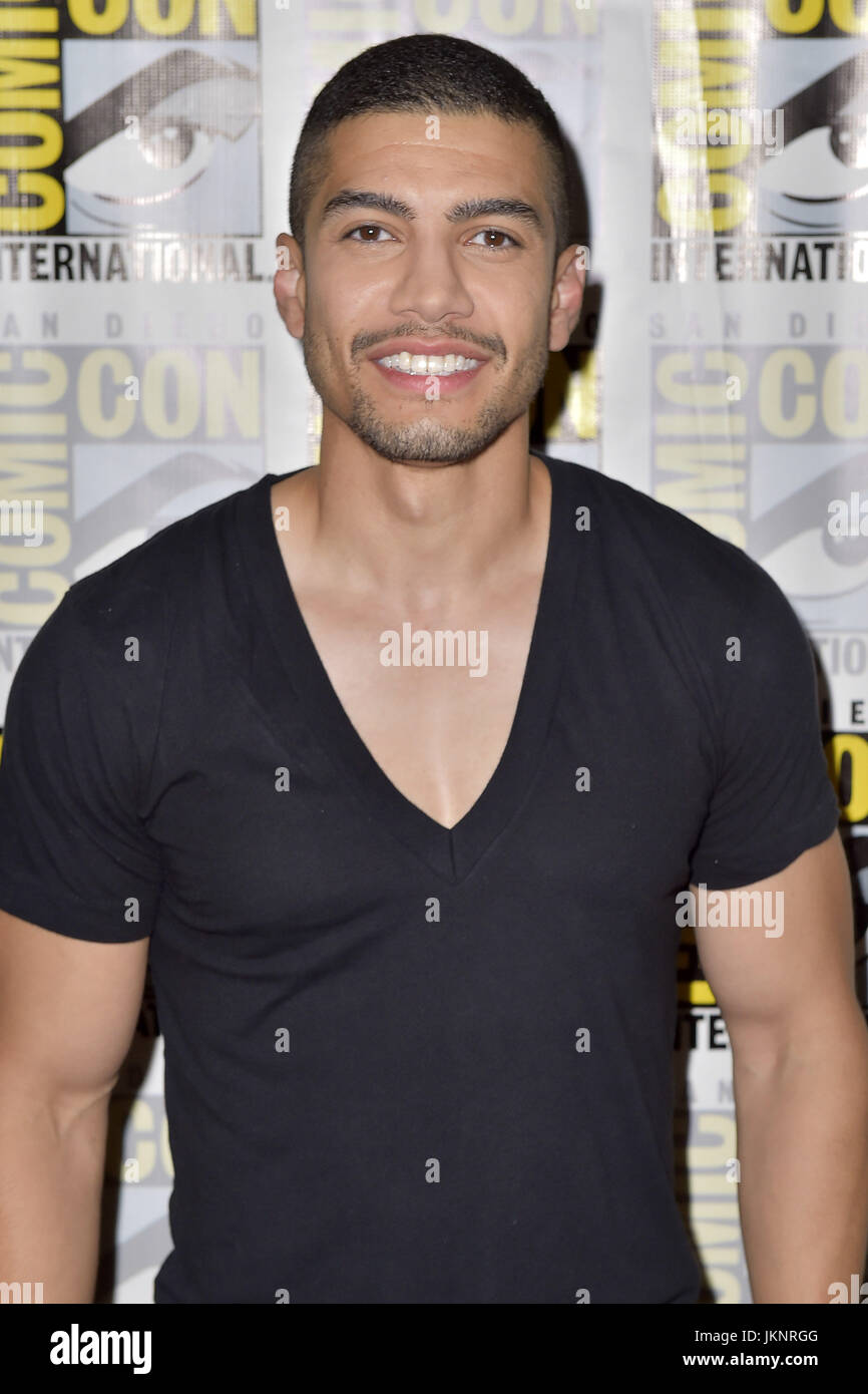 Rick Gonzalez attends the 'Arrow' press line during Comic-Con International 2017 at Hilton ...