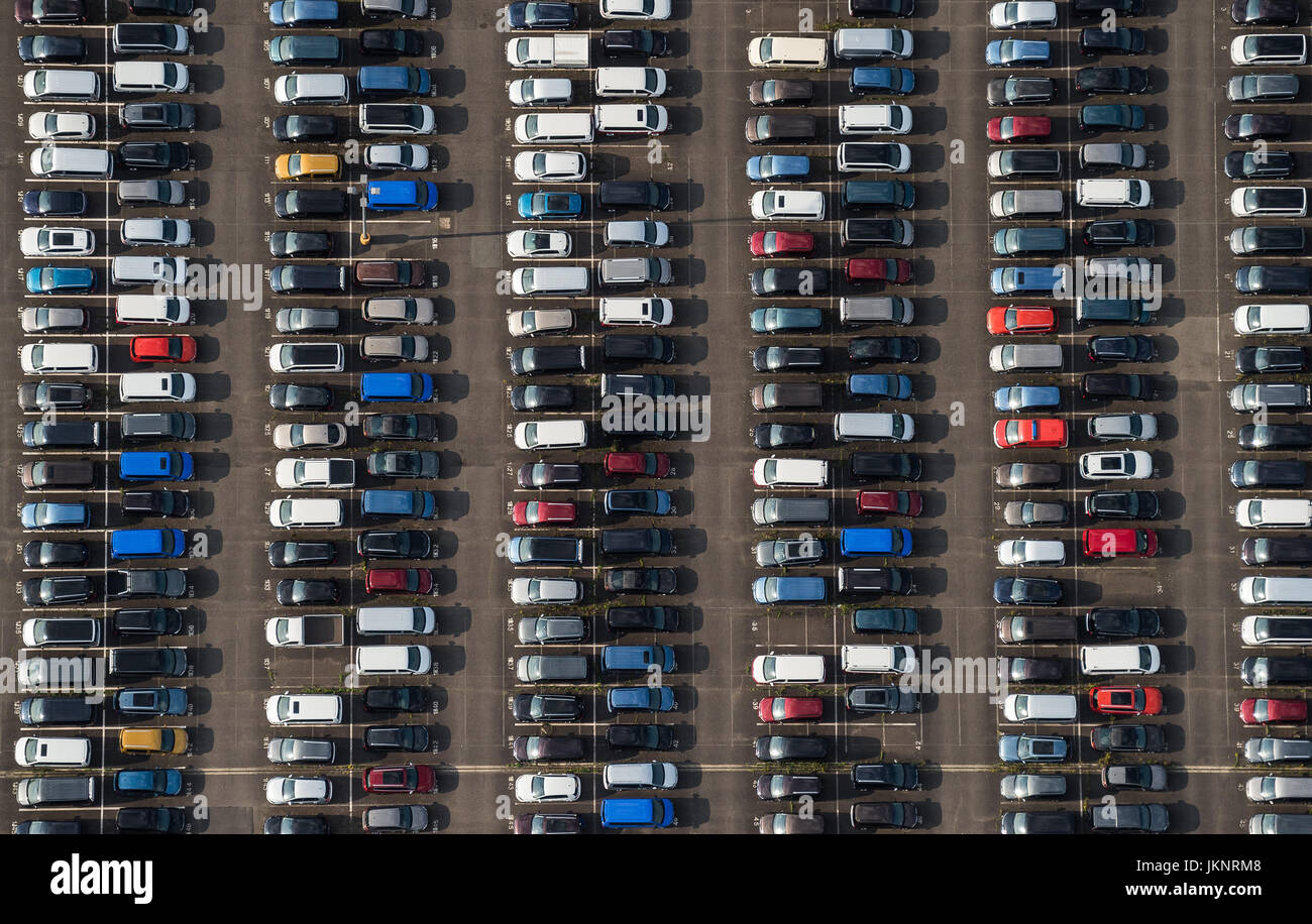Volkswagen cars can be seen on the premises of the Volkswagen Factory ...